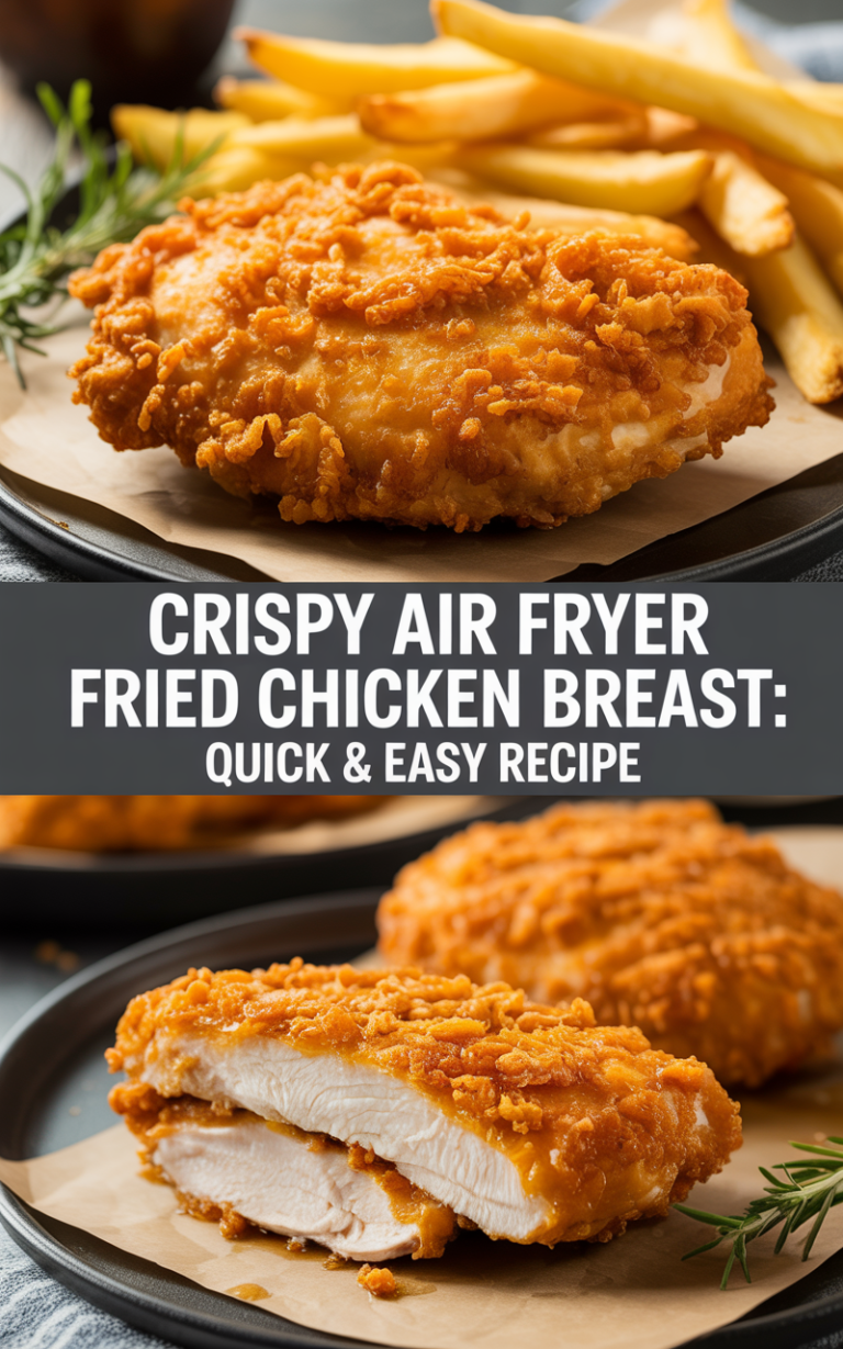 Golden Crunch: The Ultimate Air Fryer Fried Chicken Breast Recipe - Air ...